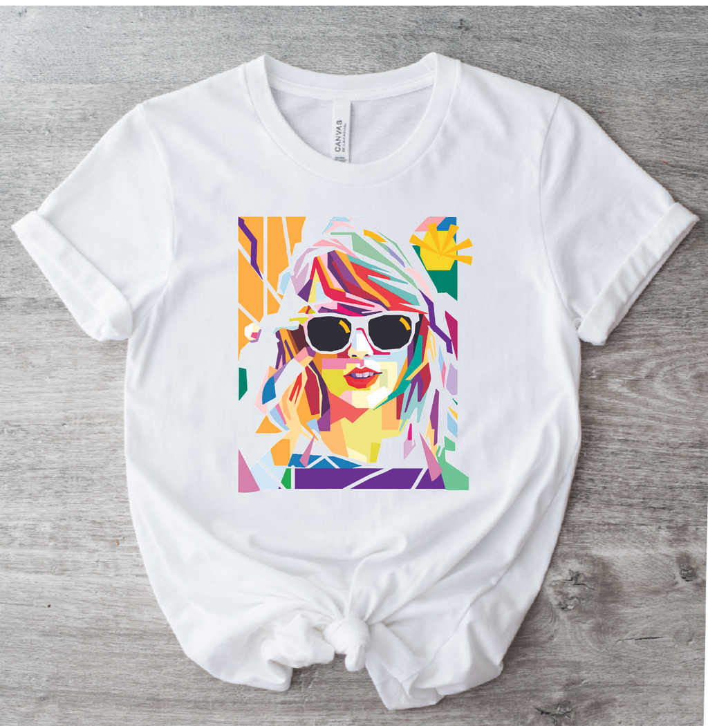 TAYLOR SWIFT MOSAIC - DTF TRANSFER – Crescent Transfers